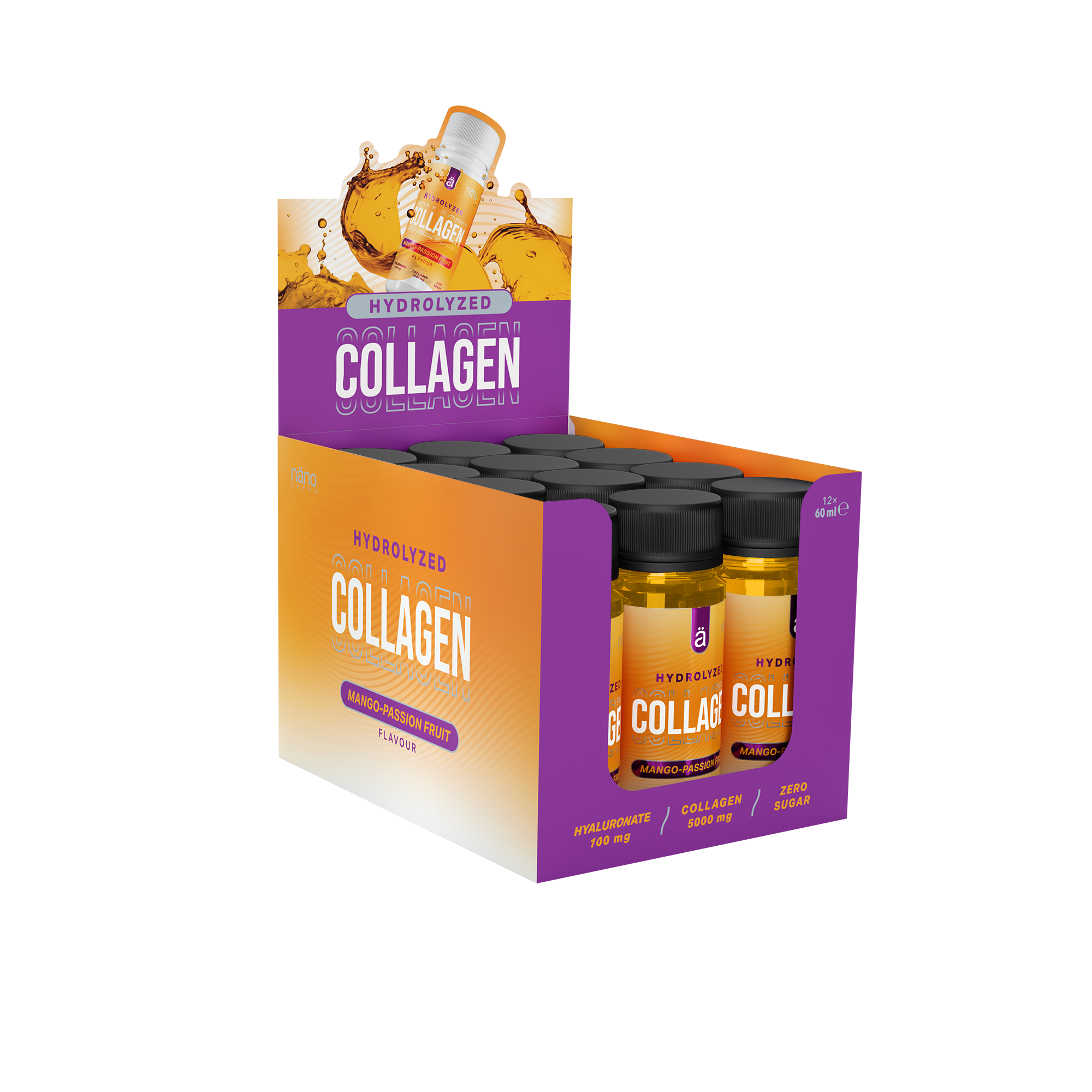 Collagen shot (12 x 60 ml) – PRO SUPPLY | B2B Nutrition Wholesale